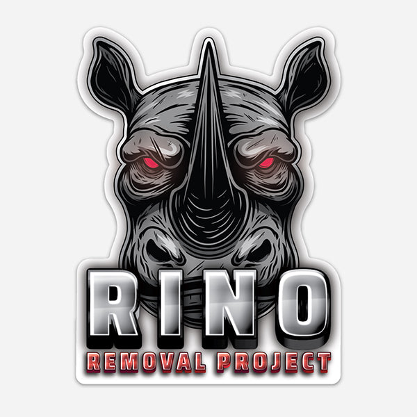 RRP Sticker Large 6" – RINO Removal Project Store